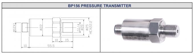 Small Size Pressure Transmitter Sensor Silicon Pressure Transducer With ...