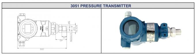 Digital Explosion Proof Pressure Transmitter Sensor 4-20mA Pressure ...